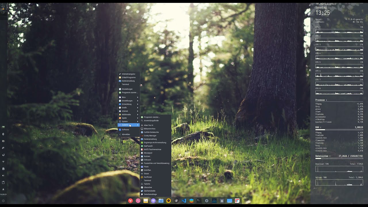 Alien OS nano SE GNU/Linux - YouTube