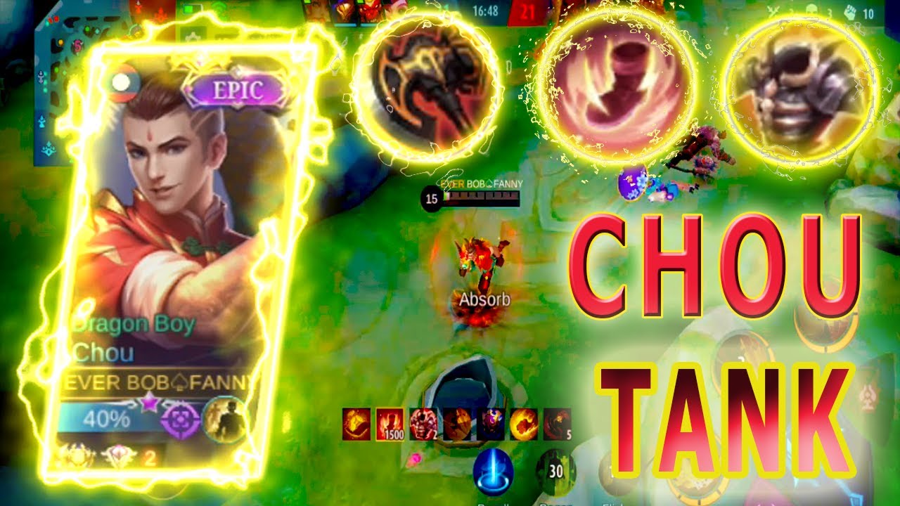CHOU BUILD TANK || CHOU TANK 2022 || CHOU ROAM || CHOU GAMEPLAY || CHOU ...