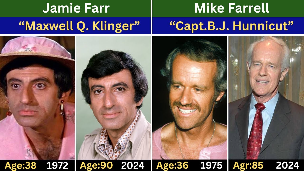 MASH (1972 - 1983) Cast Then and Now 2024 - YouTube