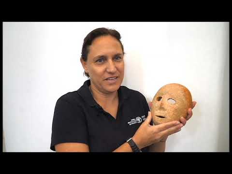 9,000-year-old Rare Stone Mask Uncovered - YouTube