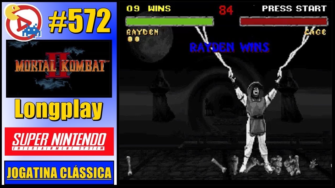 SNES Longplay Mortal Kombat II: Kyuukyoku Shinken (Japan) - YouTube