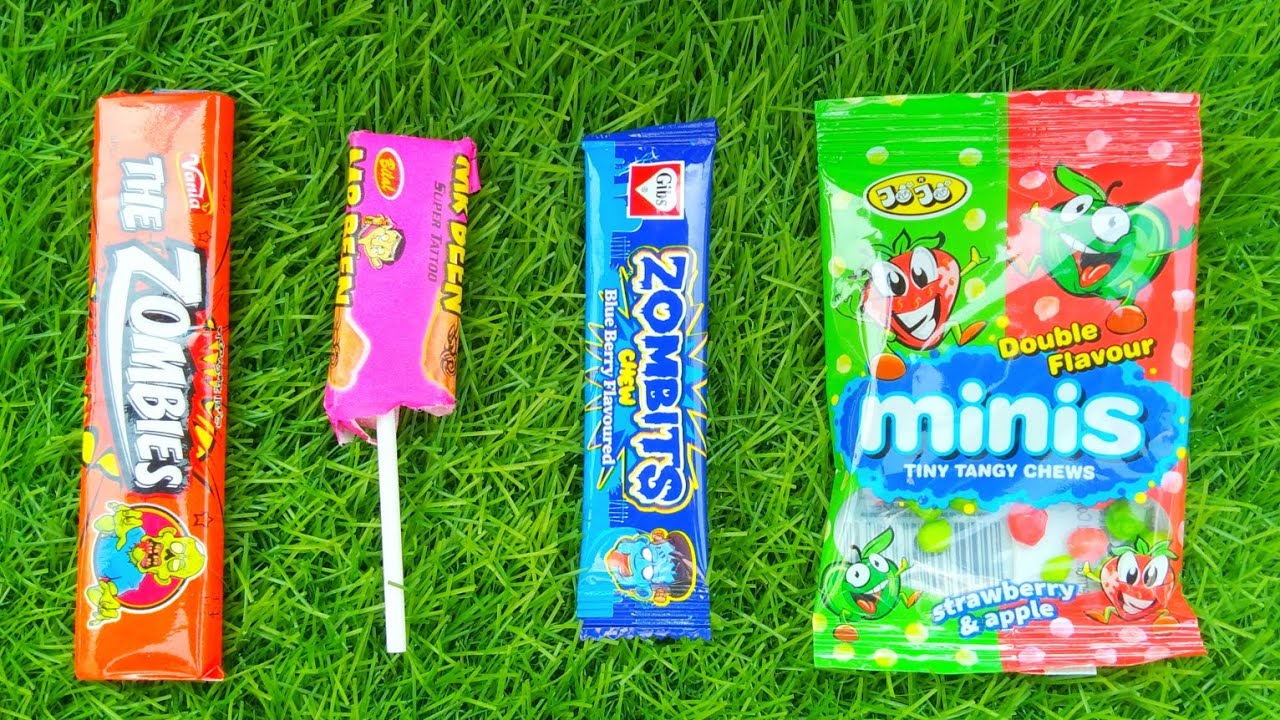 ASMR Most Popular Chocolate, Candies, Yummy Rainbow Lollipop Candy ...