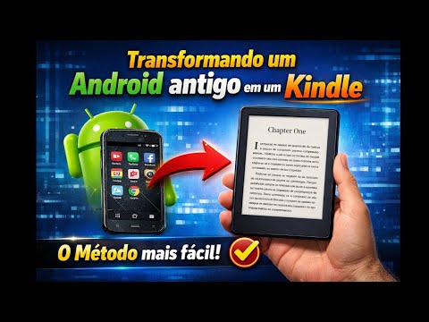 Transformando um Android antigo em um Kindle - YouTube
