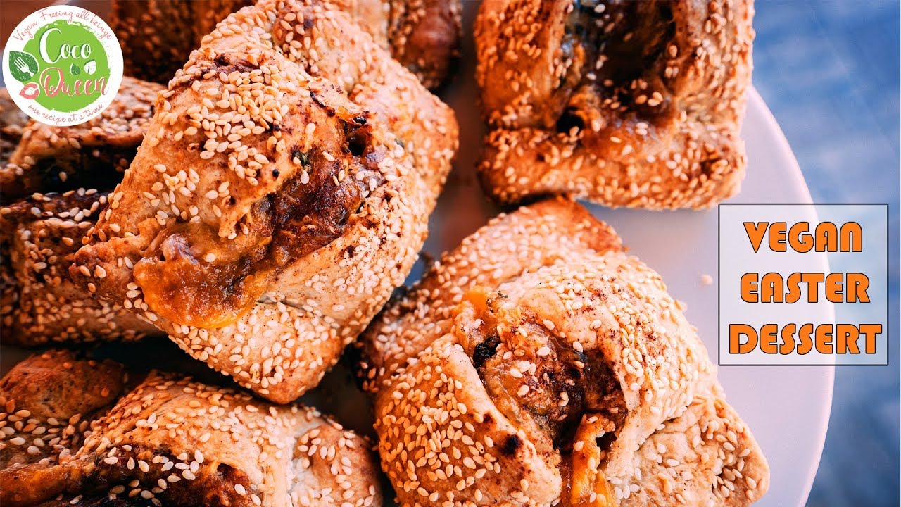 Traditional Cypriot Recipe Flaounes - Vegan Easter Dessert - YouTube