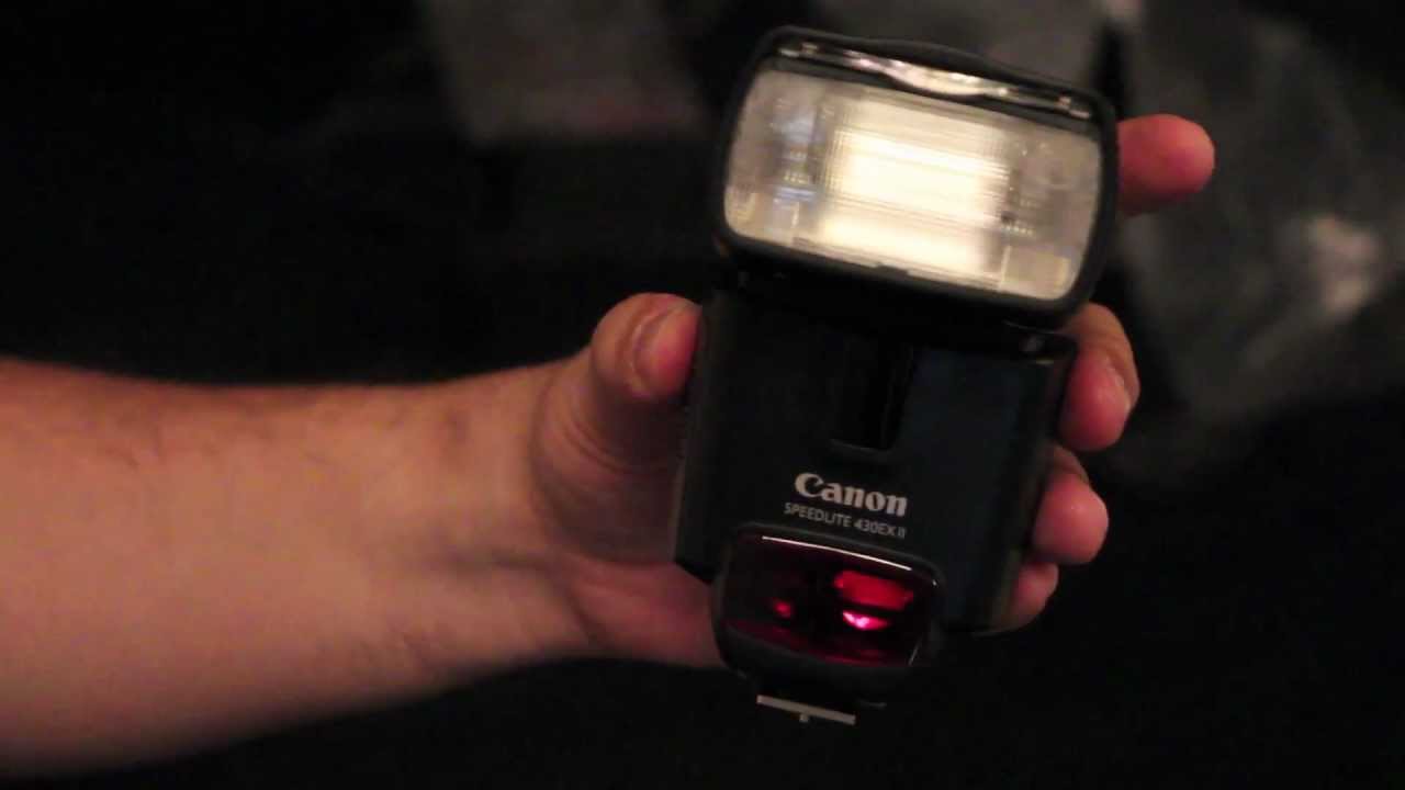 Canon Speedlite 430EX-II unboxing - YouTube