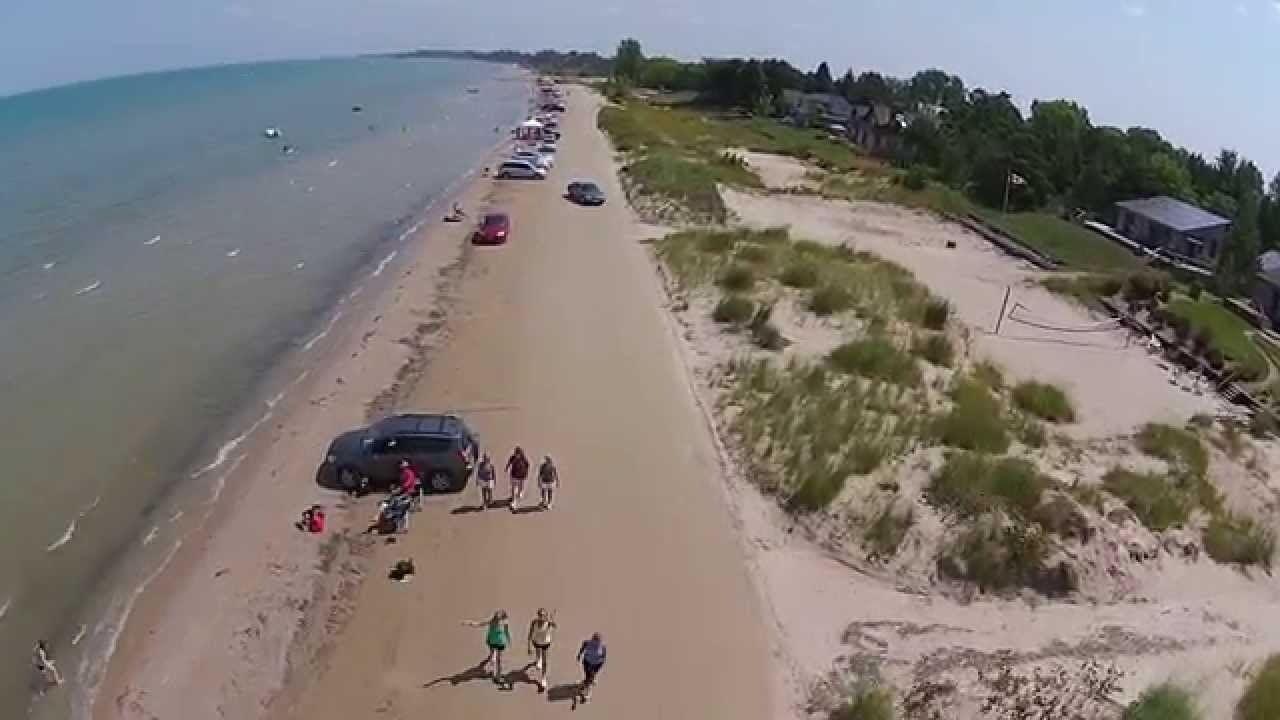 Ipperwash Beach, Ontario, August 2014 - YouTube