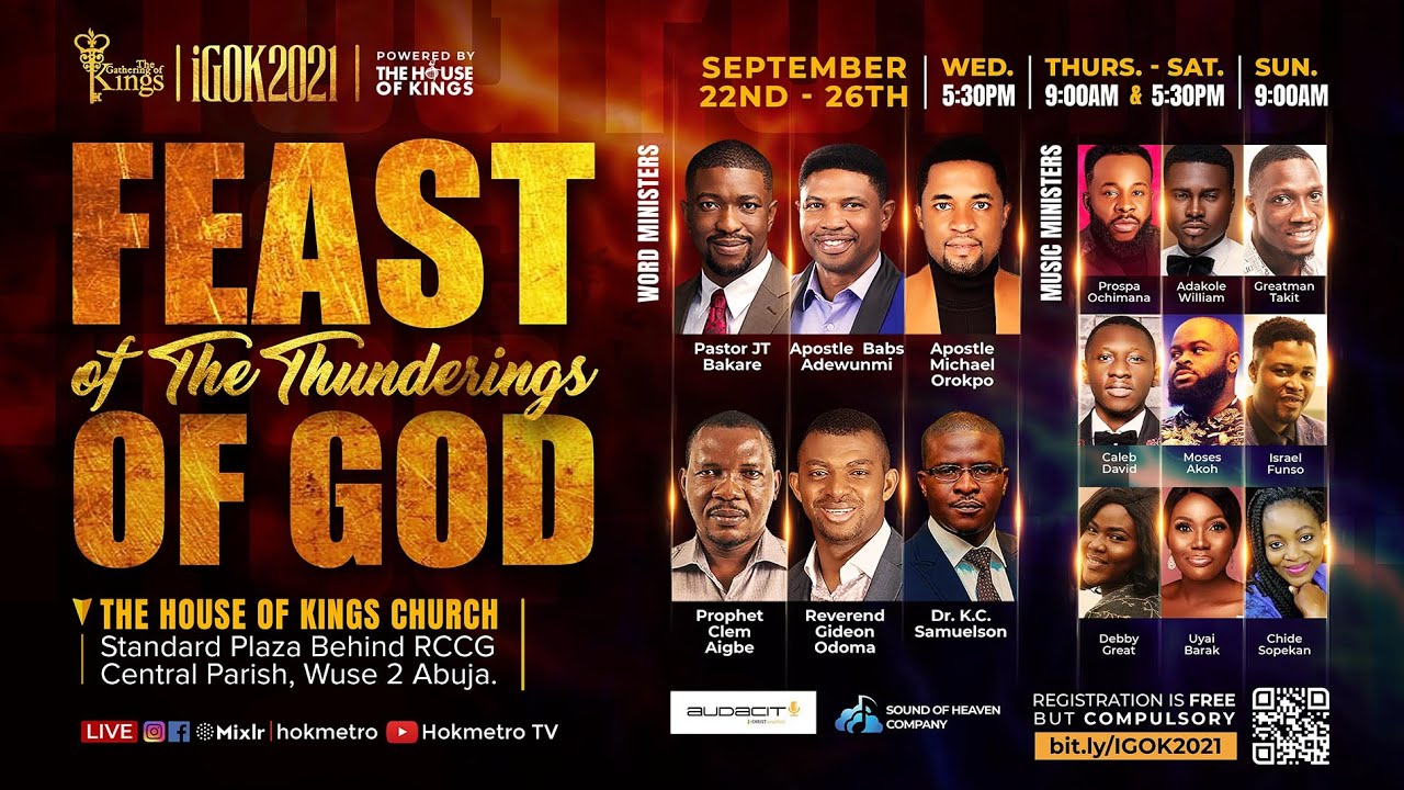 IGOK 2021: FOTTOG Day 4 Evening Session with Apostle Babs Adewunmi ...