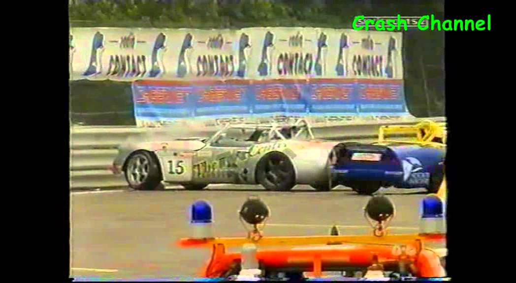 Carlube Tvr Tuscan Challenge Giles Cooper & Ben Samuelson Crash Spa ...