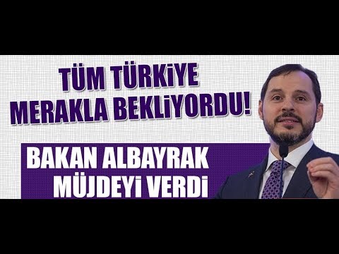HAZİNE VE MALİYE BAKANI BERAT ALBAYRAK'TAN EYT MÜJDESİ !!!!