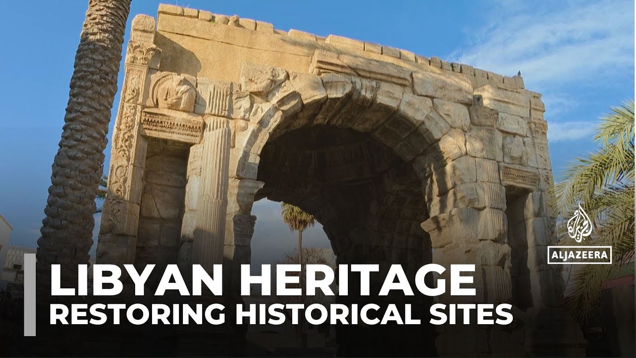 Reviving Libyan heritage: Restoration underway in Tripoli's Old City - YouTube