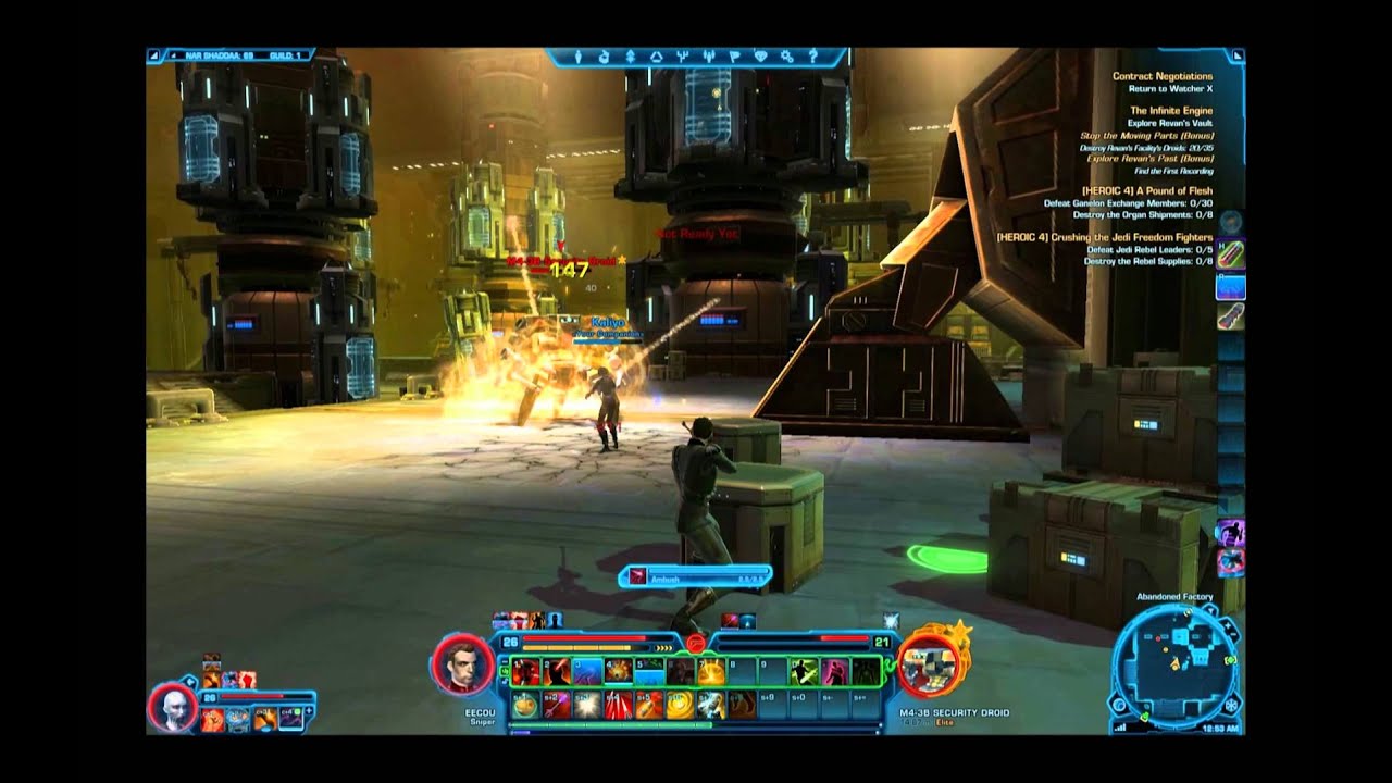 SWTOR: Imperial Agent, Sniper Walkthrough Part 83 - YouTube