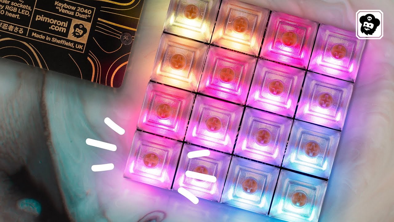 Introducing Keybow 2040 - 16 key mini mechanical keyboard powered by ...