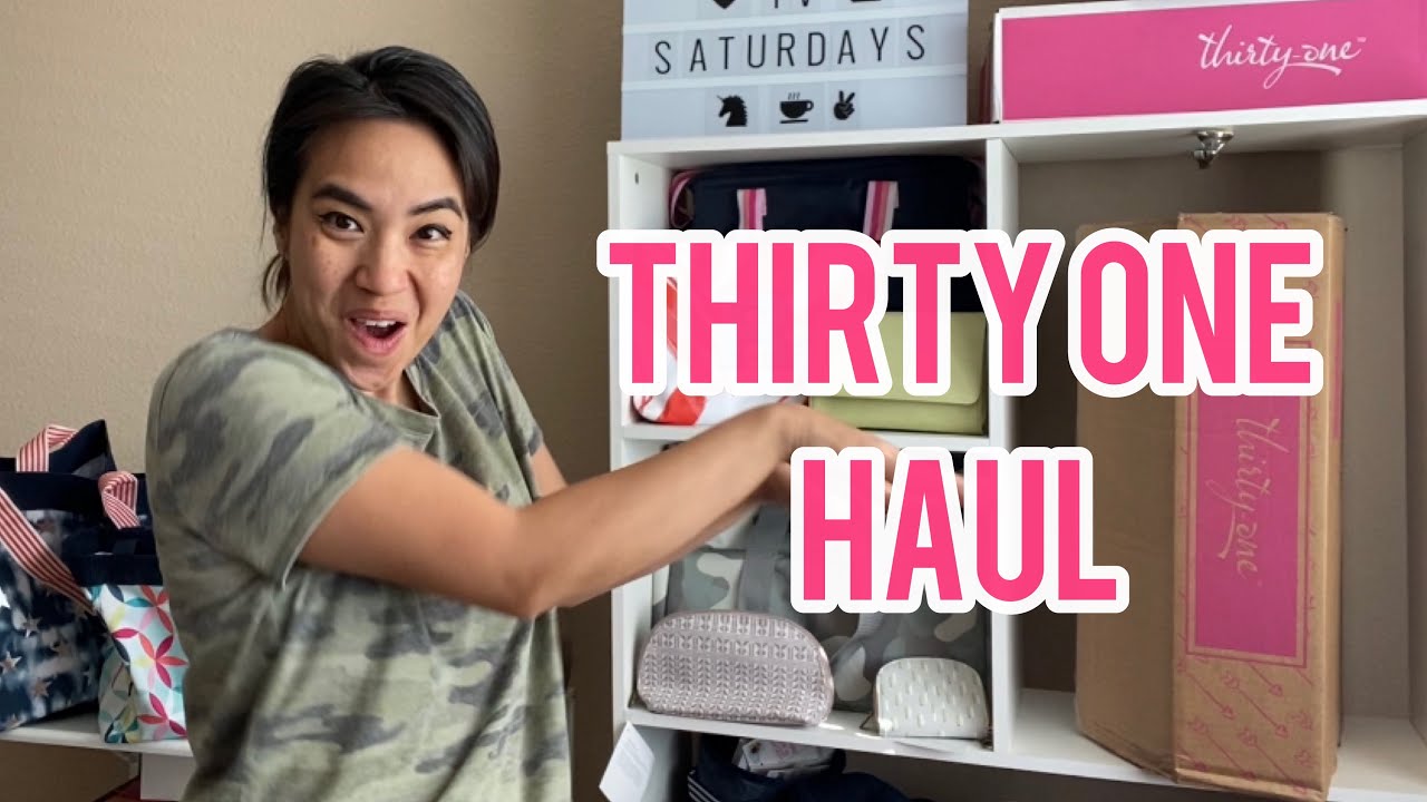 Thirty One Mini Spring Haul 2021 | Close to Home Tray | Modern Tote ...