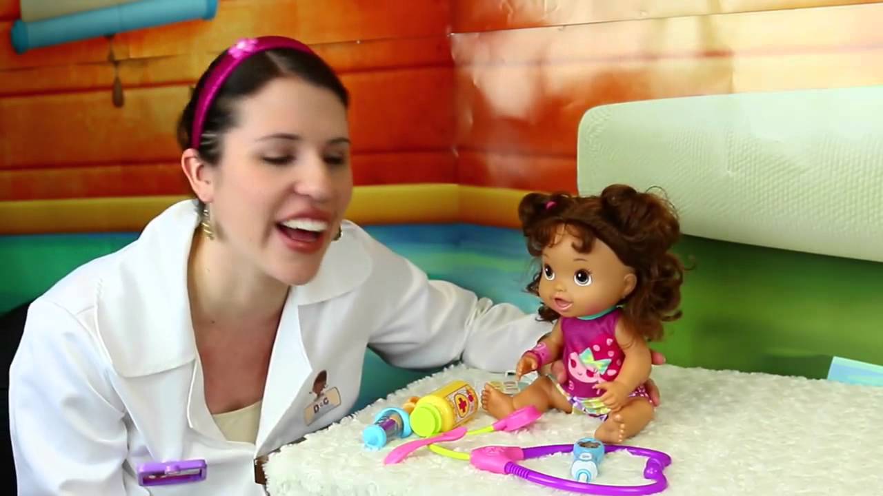 Baby Alive Better Now Baby Doll Sick Dolly with Doc Sandra McStuffins ...