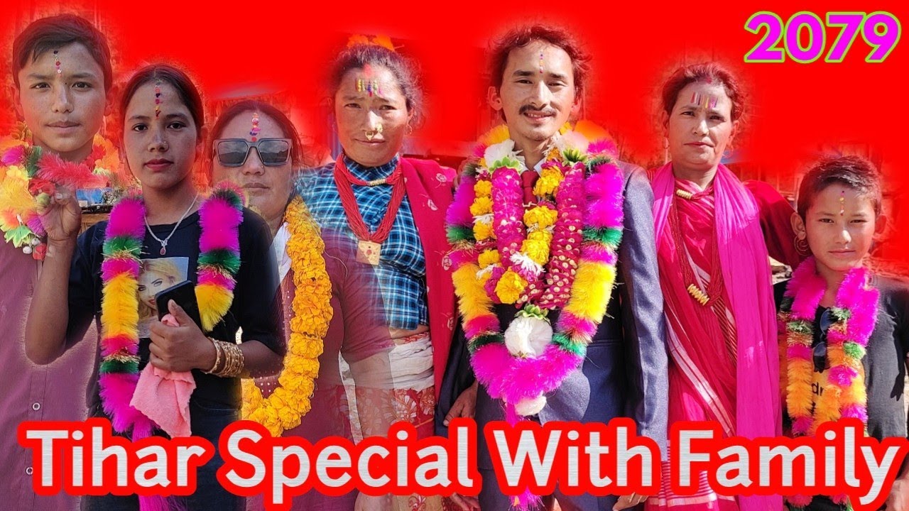 Tihar Special Vlog With my Family at Kushe rural municipality 5 Dhime ...