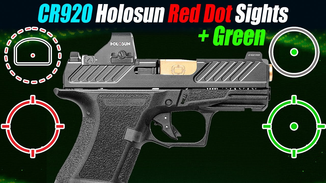 Top 4 Shadow Systems CR920 Red Dot Sights - Holosun Edition - YouTube