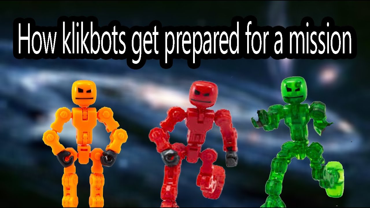 How klikbots get prepared for a mission #klikbot - YouTube