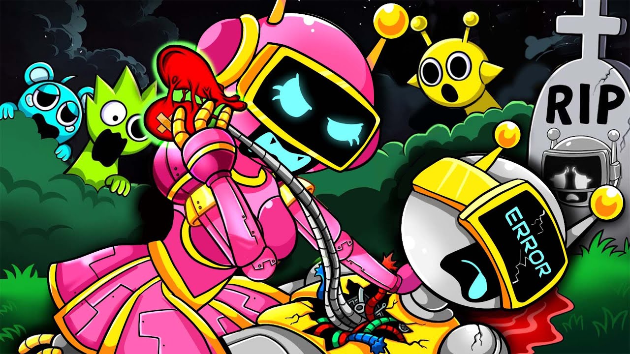 Incredibox Sprunki - Pink Bot Steals Fun Bot's Heart?! | Incredibox ...