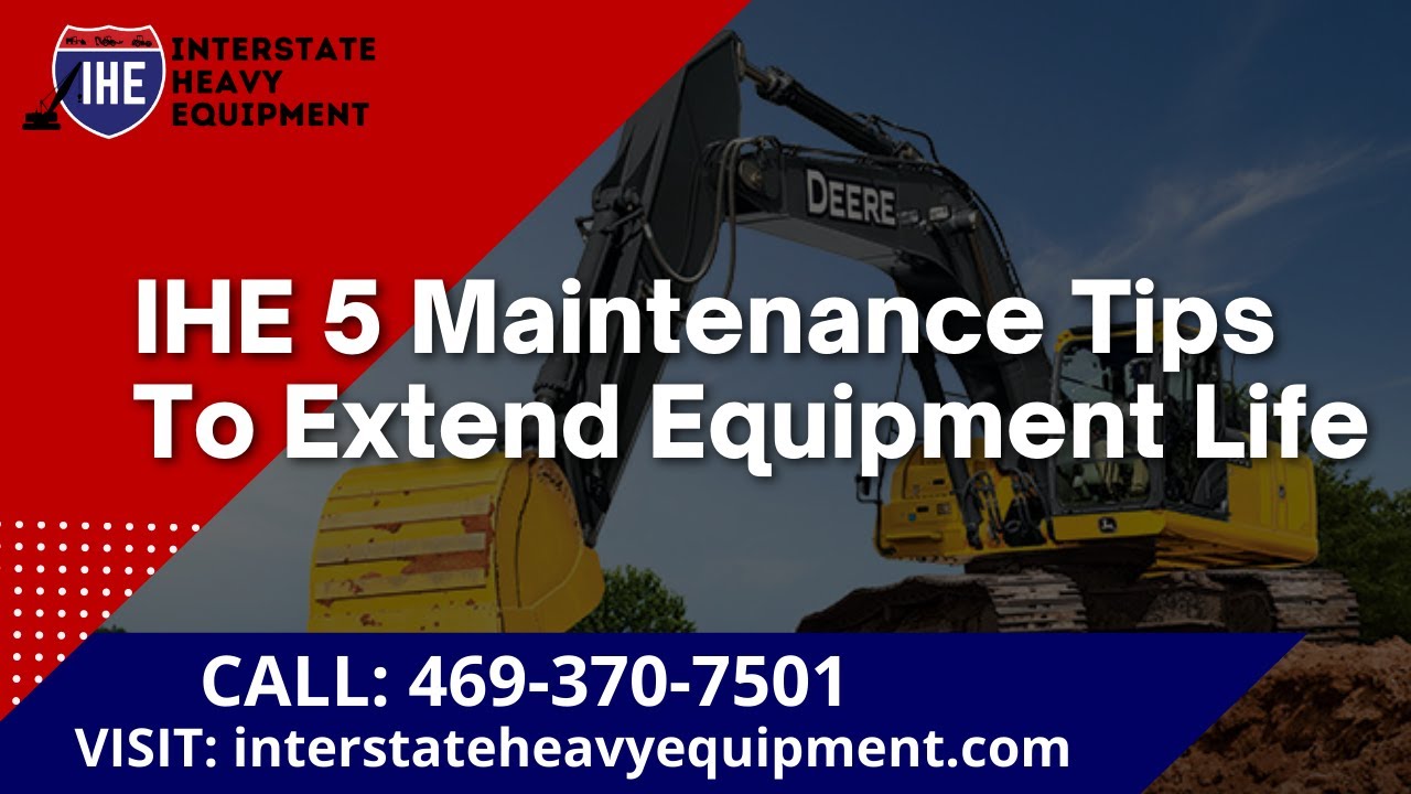 IHE 5 Maintenance Tips to Extend Equipment Life - YouTube