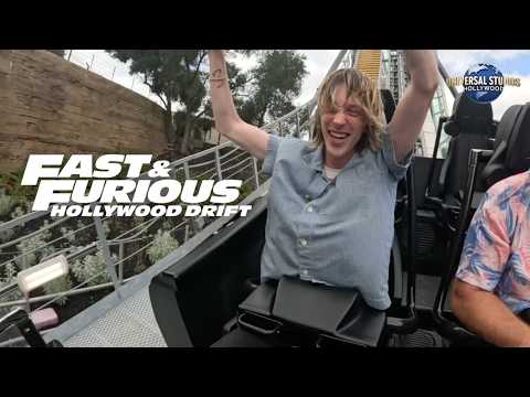 Fast & Furious: Hollywood Drift Rider Cam | Universal Studios Hollywood