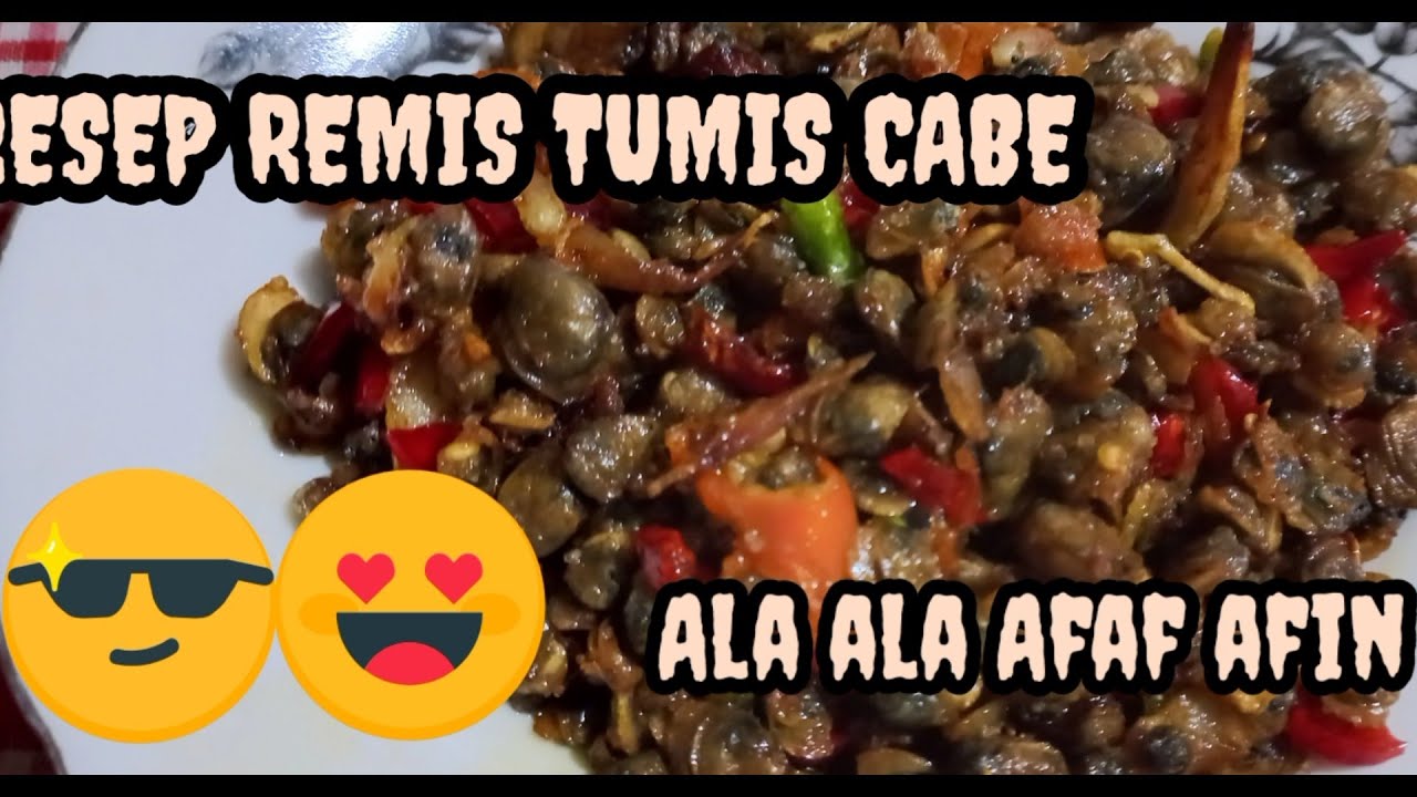 Resep Remis Tumis Cabe #resepremis #remis #palembang # ...