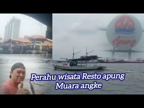 Jalan jalan ke laut dengan perahu wisata menuju resto apung muara angke ...