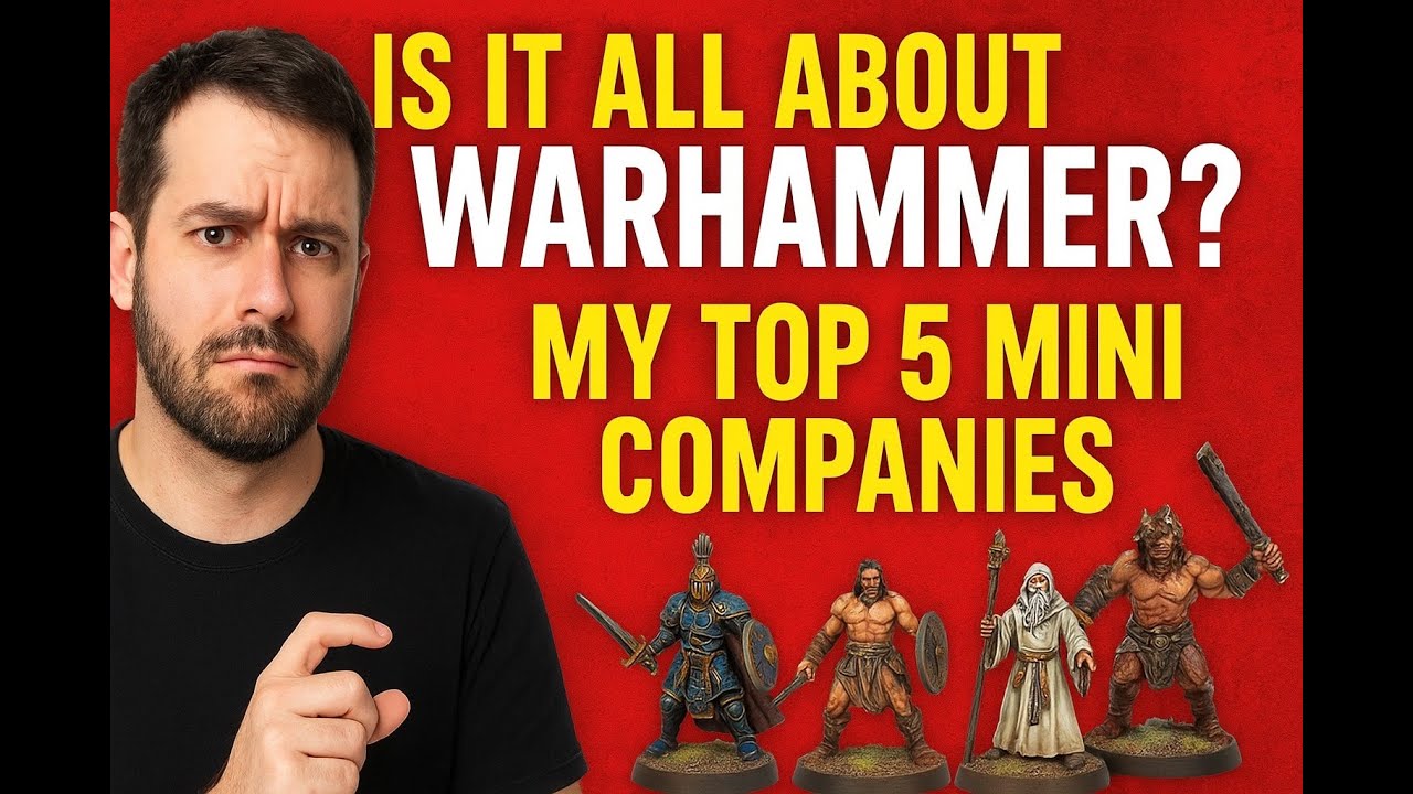 “Top 5 Miniature Companies — Is Warhammer Still #1?” - YouTube