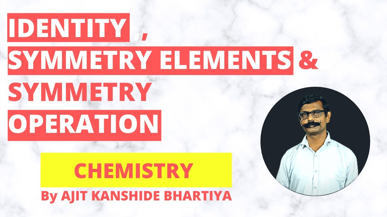 Identity, symmetry element and symmetry operation | By AJIT KANSHIDE ...