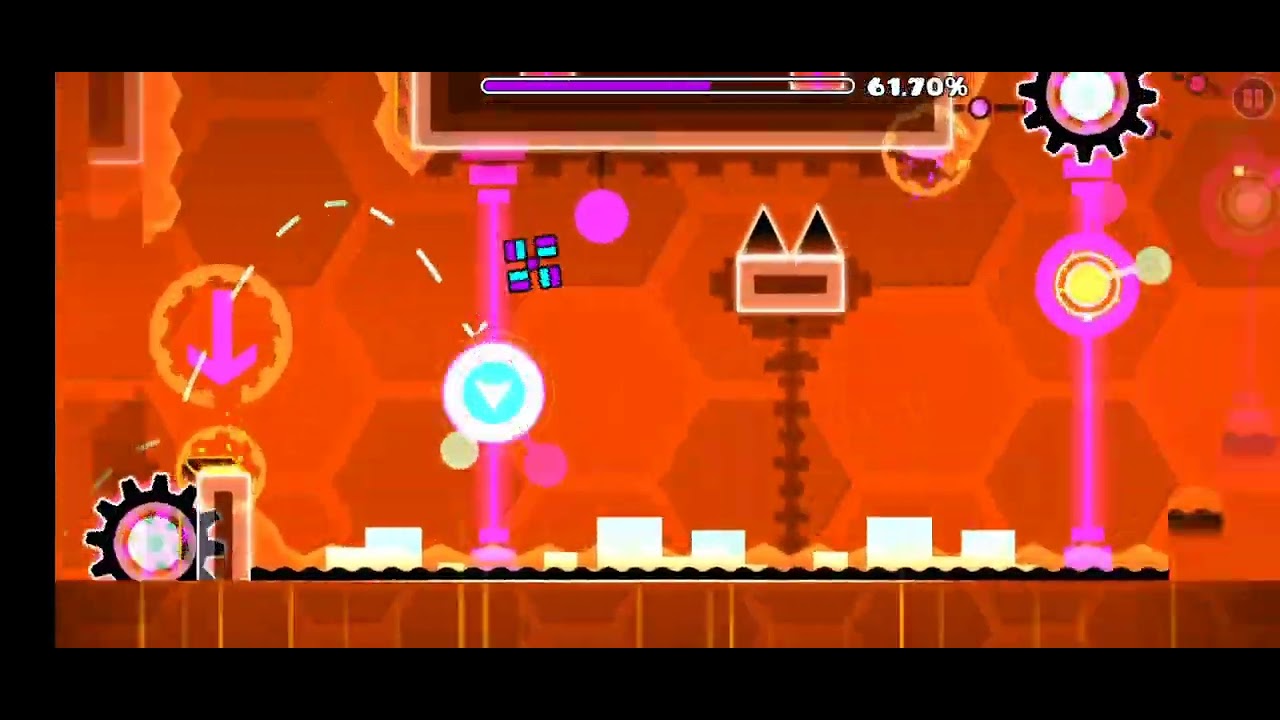 Geometry Dash | Level 17 "Blast Processing" 100%! - YouTube