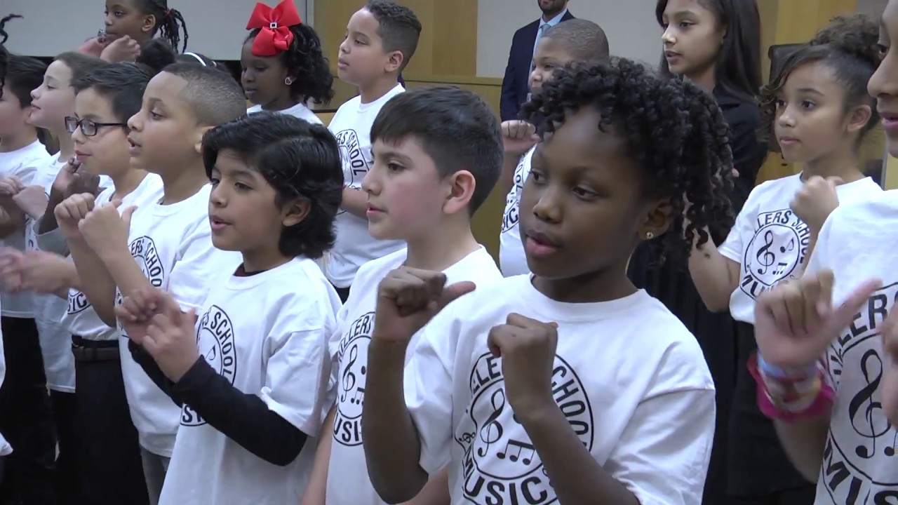 Fanny Meyers Hillers Elementary School Choir - YouTube