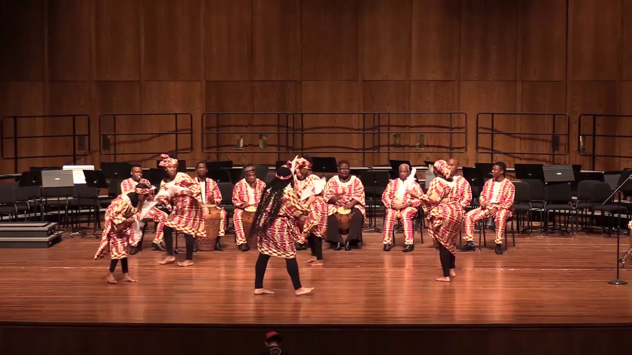 Borborbor : Ghanaian Ewe Dance : African Drum & Dance Ensemble - YouTube