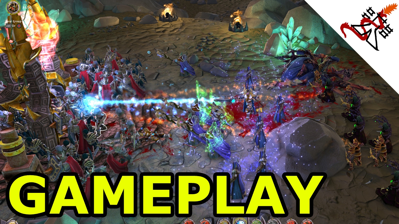 Tyran - GAMEPLAY [Mix of Strategy & Action] - YouTube