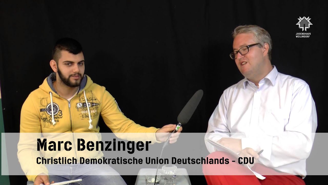 Interview mit Marc Benzinger (CDU) - YouTube