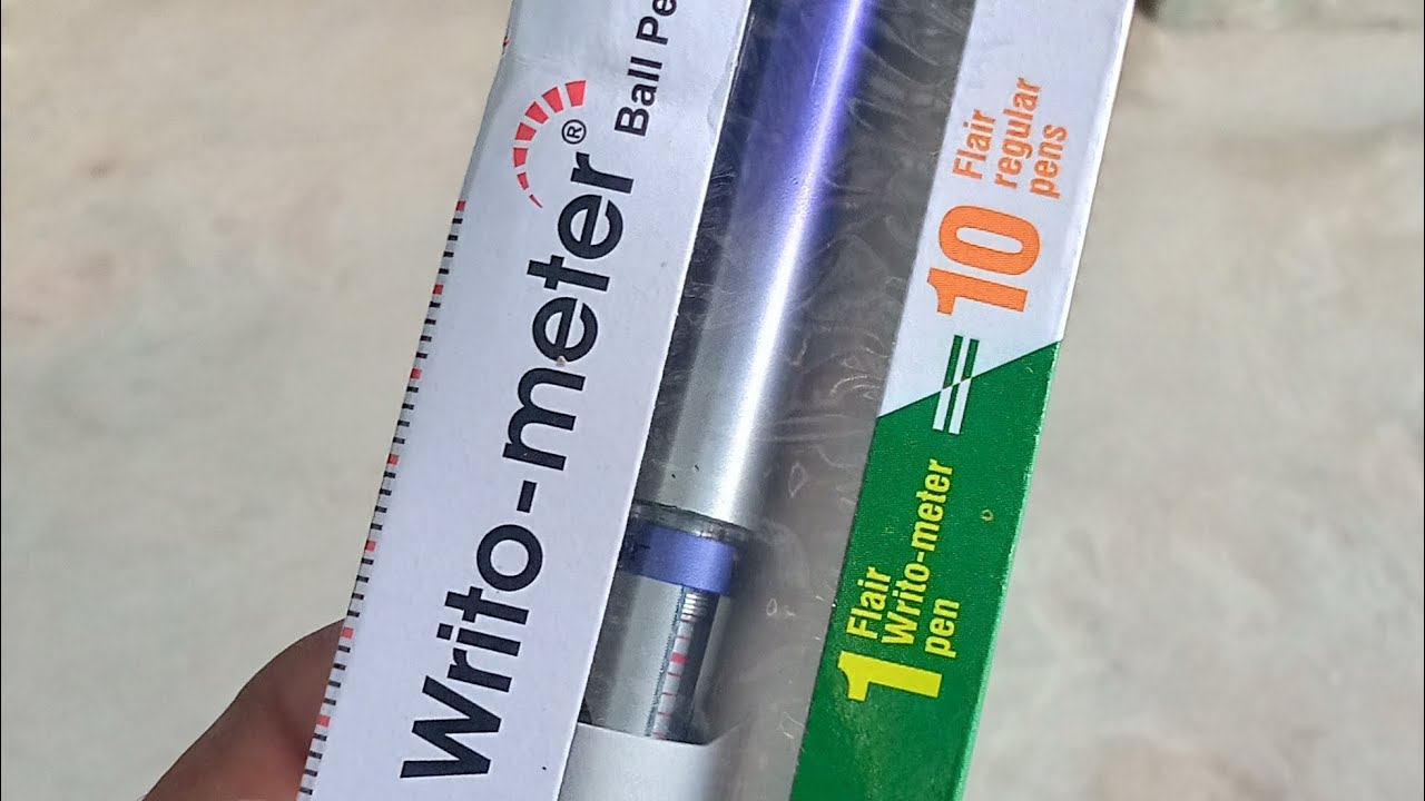 unboxing writo-meter ball pen 🖊️!FLAIR! good looking ball pen 🖊️ ...