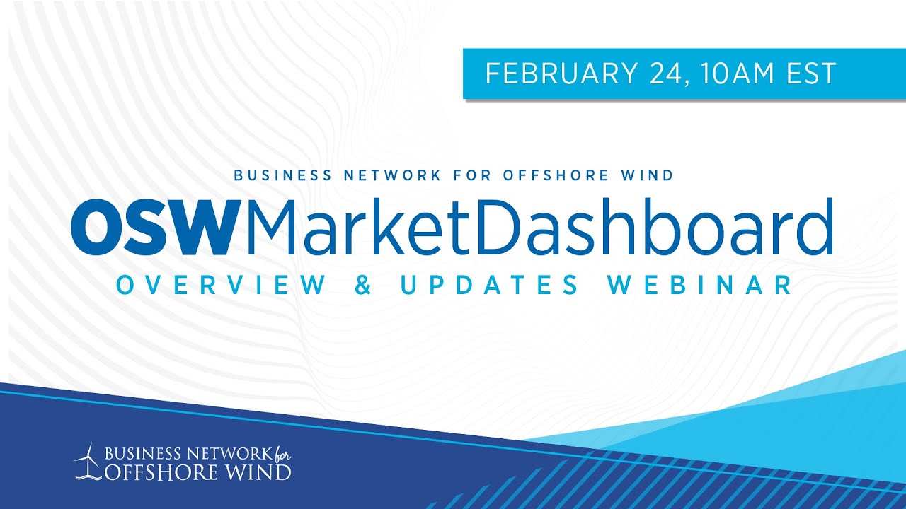 OSW Market Dashboard | Webinar 2/24/2022 - YouTube