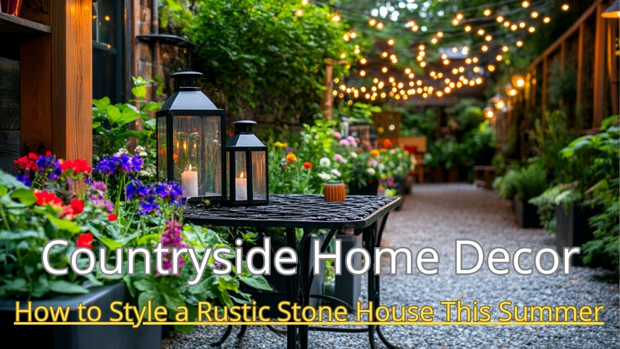 Summer Rustic Charm: Best Stone House Decor Ideas for 2025 - YouTube