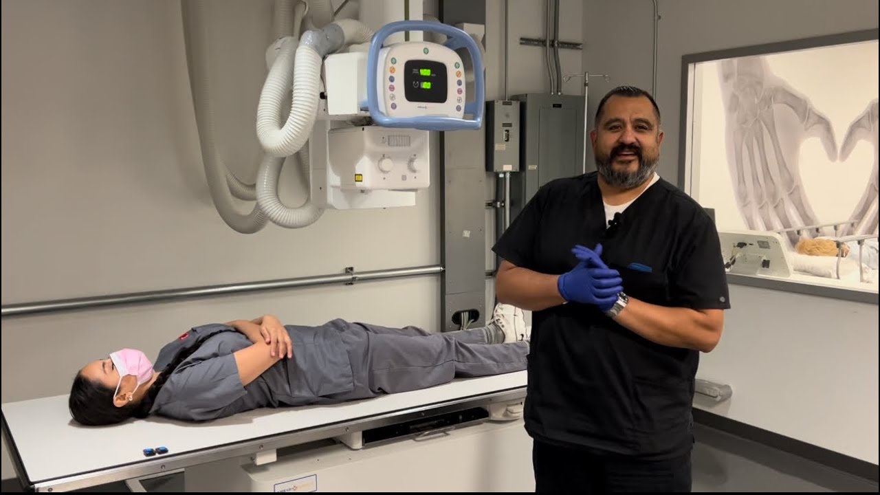 Knee X-Ray Positioning | Radiography with Mr. M - YouTube