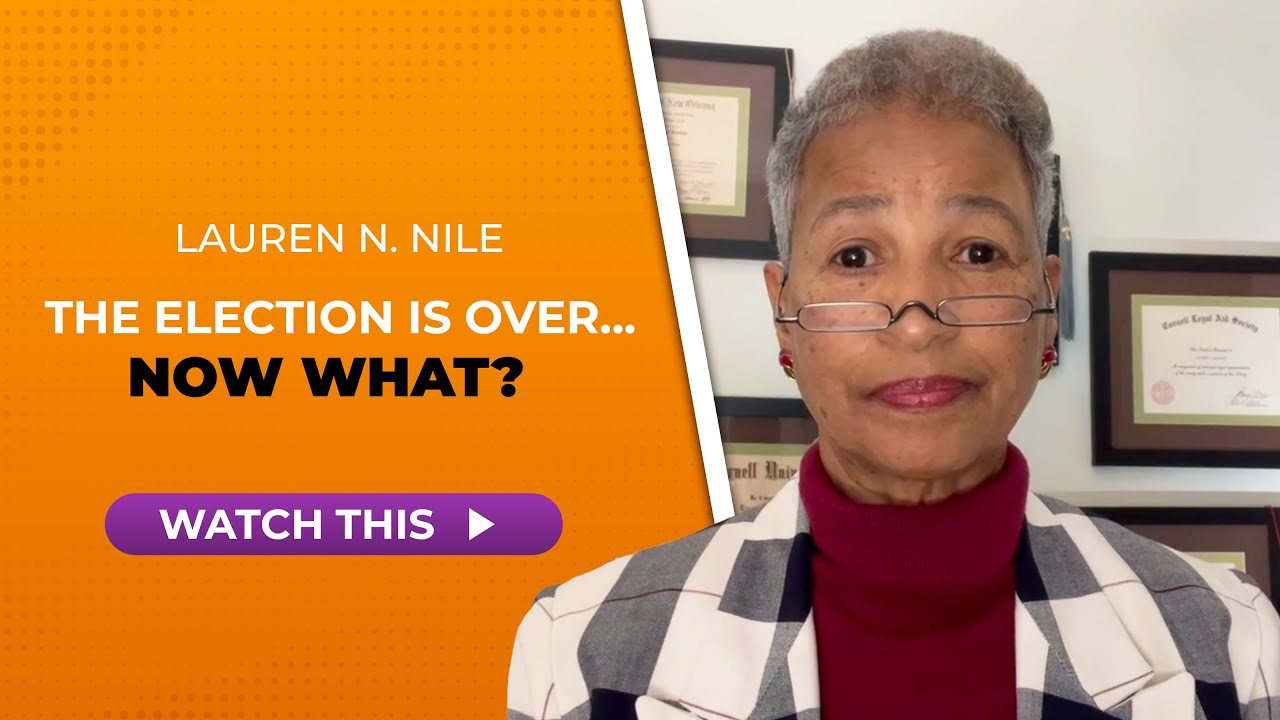 The Election Is Over... Now What? - YouTube