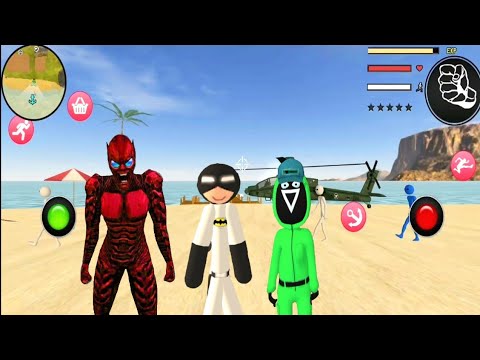 Batman Stickman Game Batman Rope city Gangstar Part #26 - New Update ...