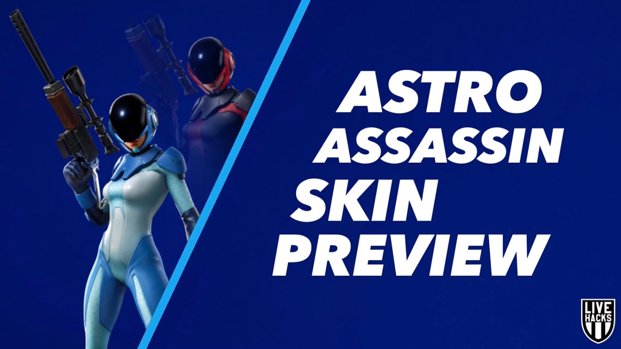 UNRELEASED “ASTRO ASSASSIN” SKIN SHOWCASE!!! - YouTube