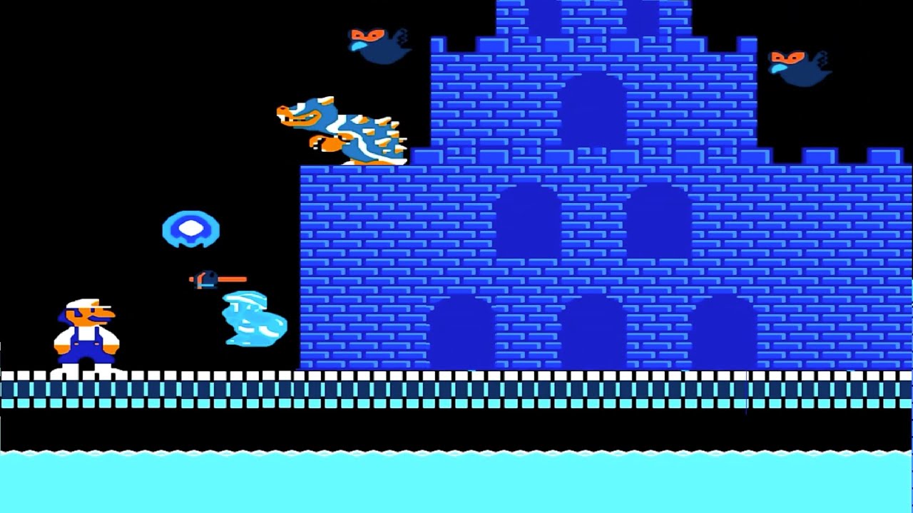 Super Mario Bros: NEW Frozen Mario Part 2 - YouTube