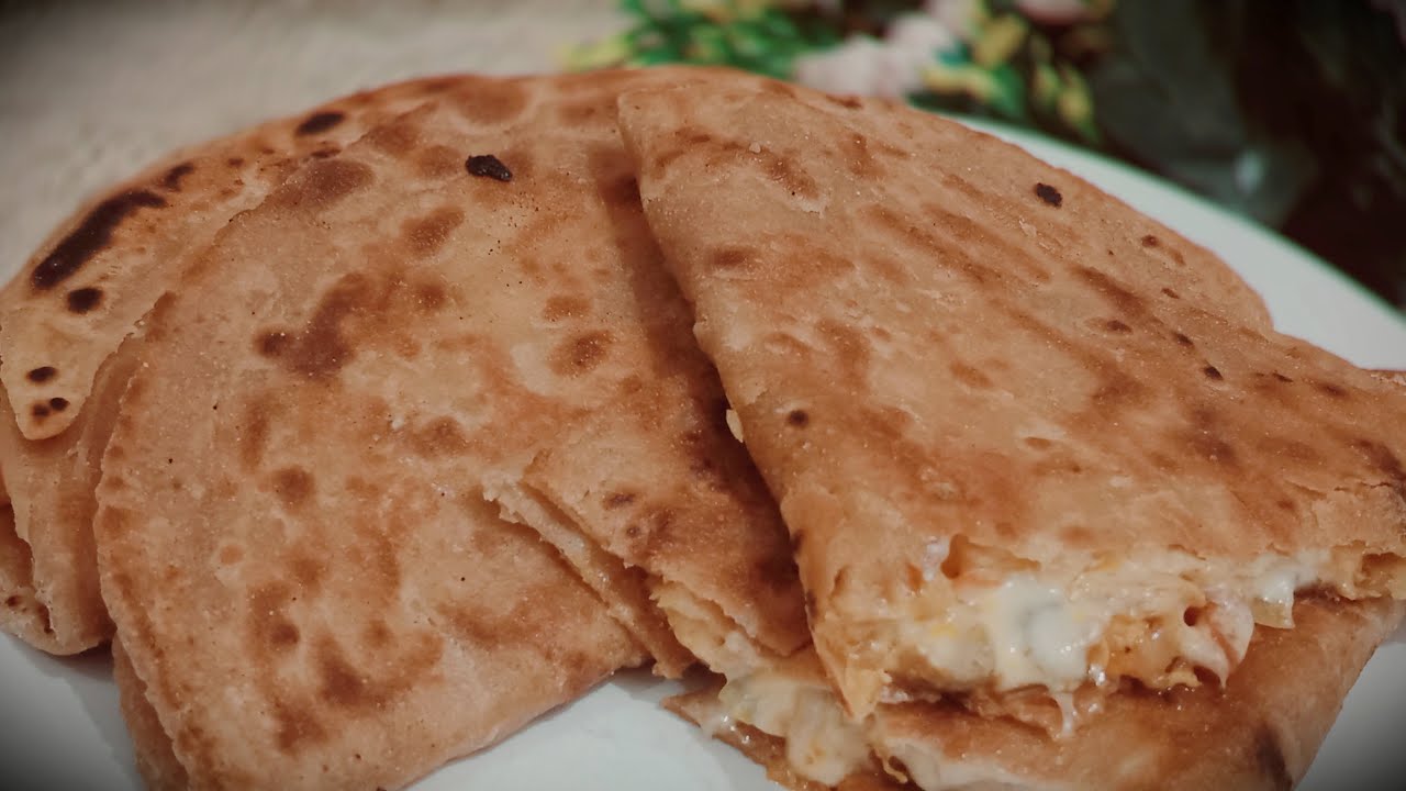Delicious Cheese and Masala Roti Recipe|A Perfect Combination of ...