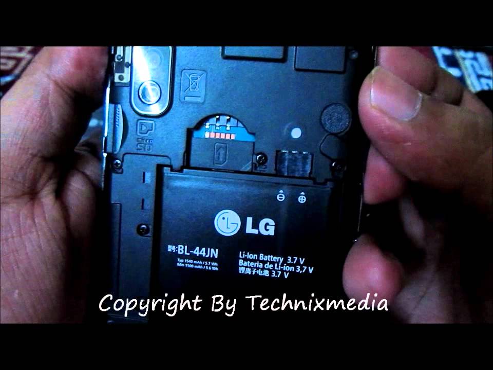Insert SIM and Micro SD Card in Optimus 4x HD and L5 - YouTube