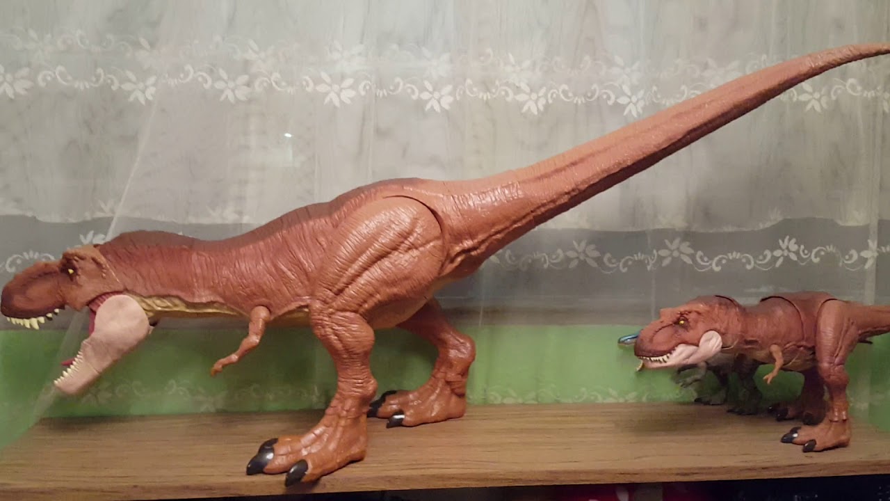 Jurassic World fallen Kingdom t-rex super colosal - YouTube