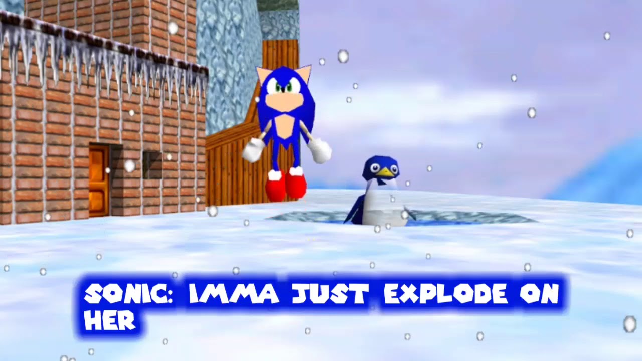 SM64: Sonic kills a penguin :V - YouTube