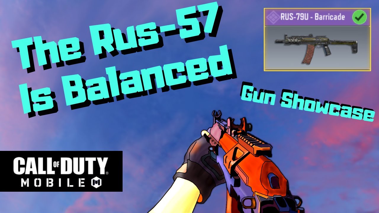 The Rus Is the most balanced gun [Call Of Duty Mobile] (Rus-57) - YouTube