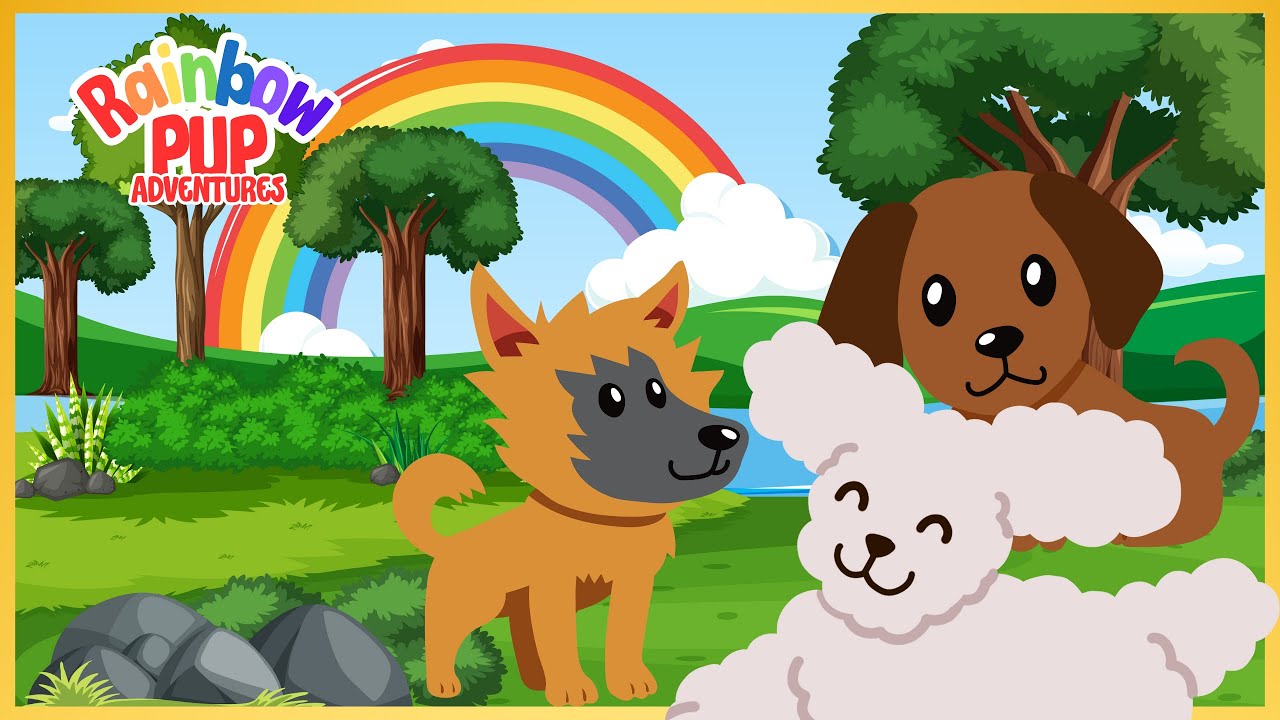 The Power of Pawsitivity | Rainbow Pup Adventures | Cartoons for Kids ...