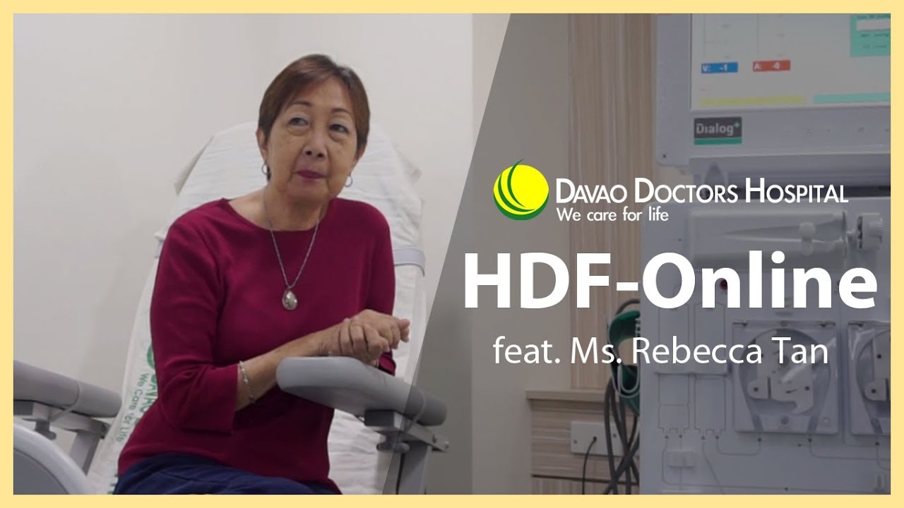 Ms. Rebecca Tan on HDF-Online Dialysis - YouTube
