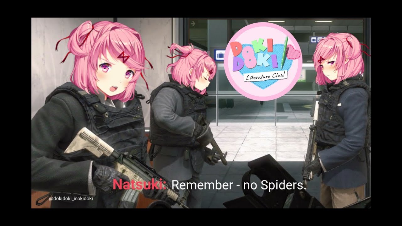 YGGDMILLENIA LIKES SPIDERS | Doki Doki Literature Club Chapter 4 - YouTube