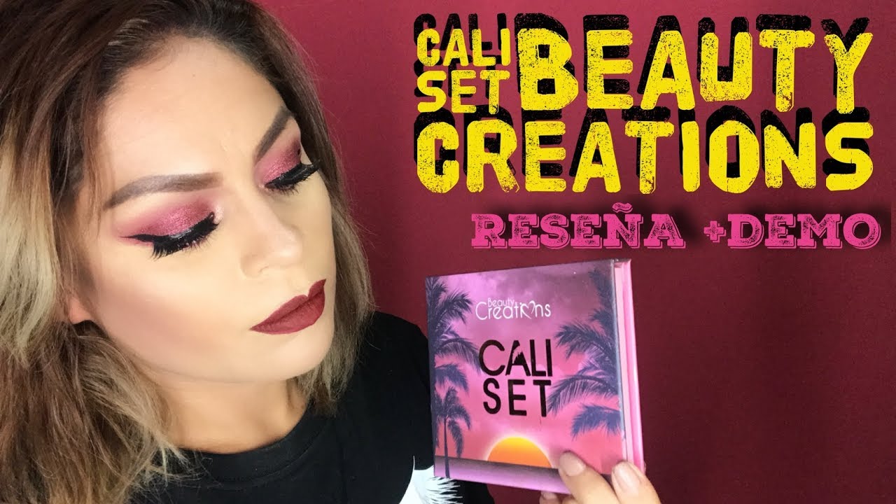 CALI SET - BEAUTY CREATIONS/ RESEÑA Y MAKEUP/ REVIEW + DEMO - YouTube